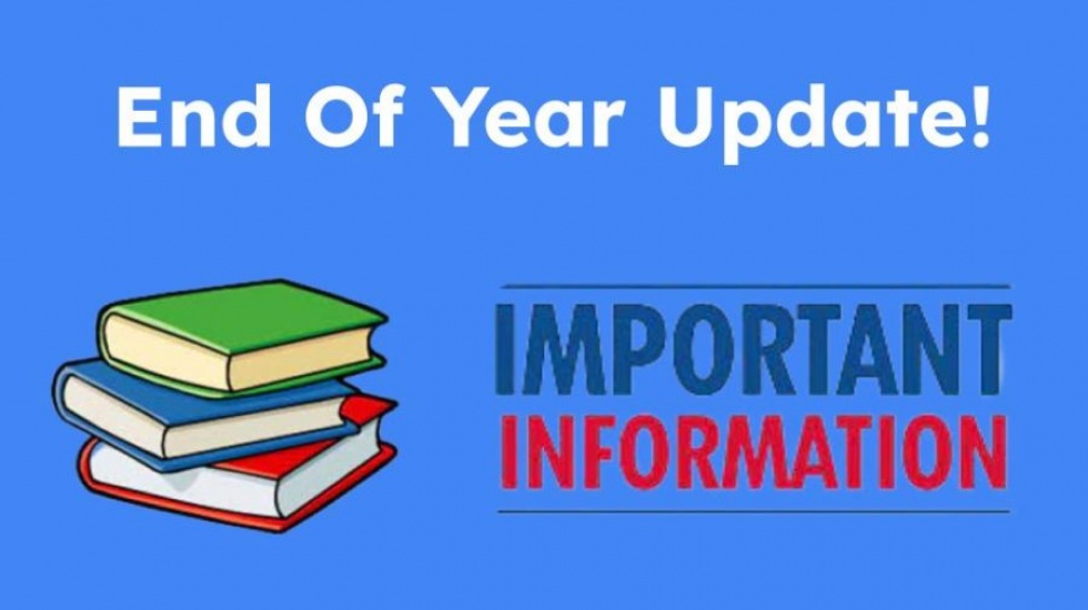 End of Year Parent Update