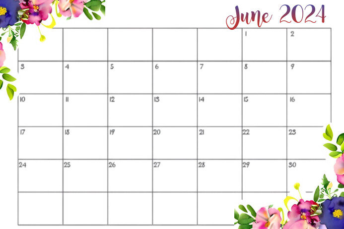 June Calendar